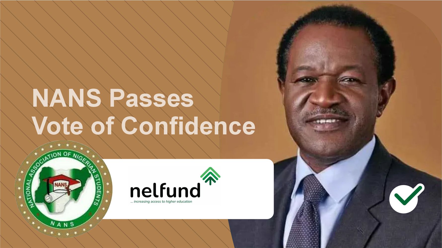 NANS Passes Vote of Confidence on NELFUND MD, Commends President Tinubu’s Initiative - EduTimes ...